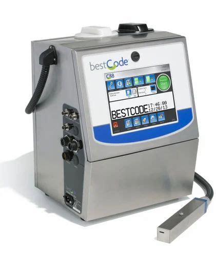 Jet Inks Inkjet Coding Machine At Rs 200000 In Chennai ID 13056880812
