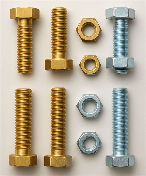 Brass Nuts And Bolts Kmi