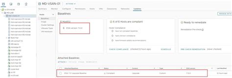 How To Upgrade ESXi 6 7 To ESXi 7 0 Using Lifecycle Manager Applied Information Sciences