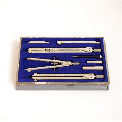 Drafting Tools Gramercy Of Germany Blue Us Navel Academy Etsy