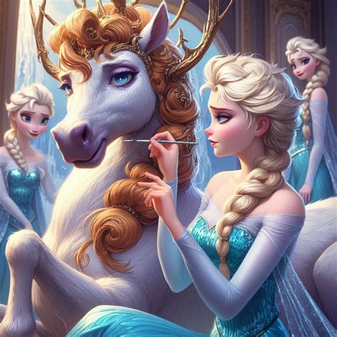 Elsas Horse Ai Gen By Joshuaecw21985 On Deviantart