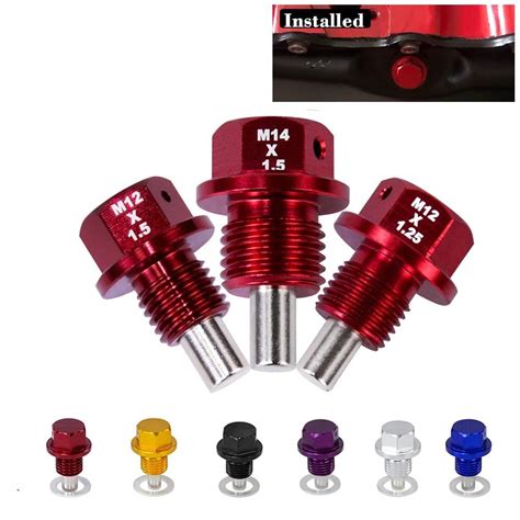 Magnetic Oil Drain Plug Bolt M12x15 M12x125 M14x15 Top Jdm Store
