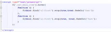 Navigation Menu Using Css And Jquery Step 4 Westcountry Developer