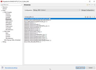 EVM F Loaded Simple Blinky Program On Evaluation Module Not Working Default Source