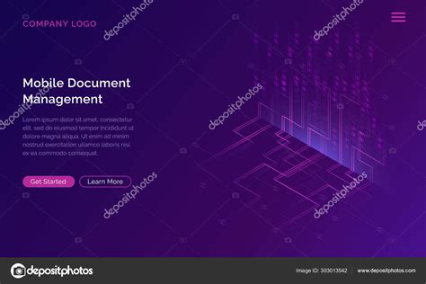 big data waterfall streams of digital binary code stock vector image