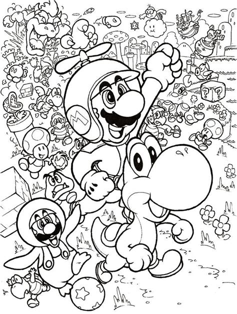 Dibujos De Mario Galaxy 2 Para Colorear Vsun