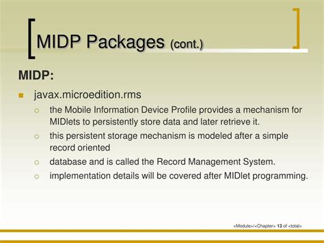 Ppt J2me Overview Powerpoint Presentation Free Download Id3907021
