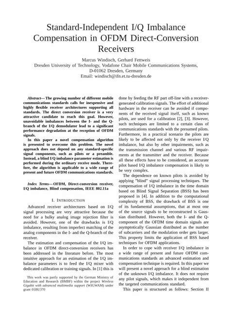 PDF Standard Independent IQ Imbalance DOKUMEN TIPS