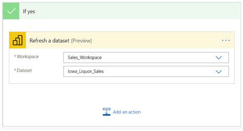 power bi power automate— auto refresh dataset after dataflow espc