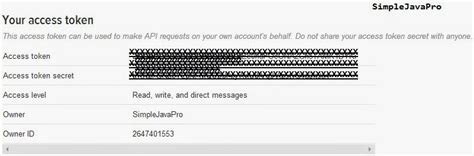 Simple Java Pro™ Tweet Using Java In 7 Easy Steps Tags Twitter4jjavasimplejavapro