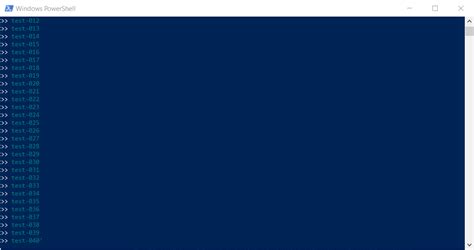 rendering problem with multi line insertion in powershell · issue 5097
