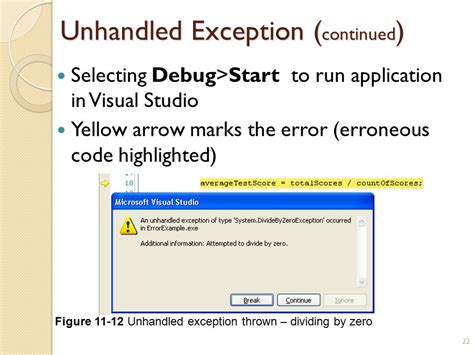 Chapter 11 Debugging And Handling Exceptions Ppt Video Online Download