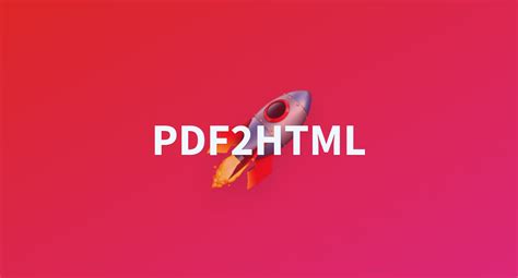 PDF2HTML A Hugging Face Space By KaiserML