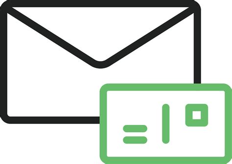Postcard Icon Vector Image Suitable For Mobile Apps Web Apps And