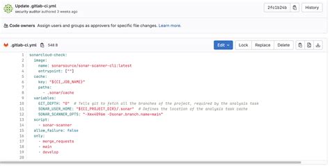 sonarcloud not blocking mr on gitlab even if the sonar scan is not passed sonarqube cloud