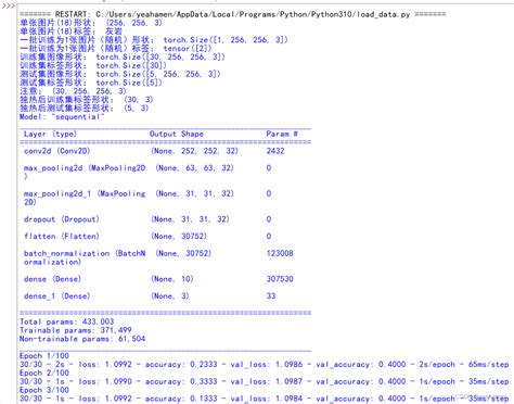 python基于卷积神经网络实现自定义数据集训练与测试，岩心识别举例。 卷积神经网络训练自己的数据集 csdn博客