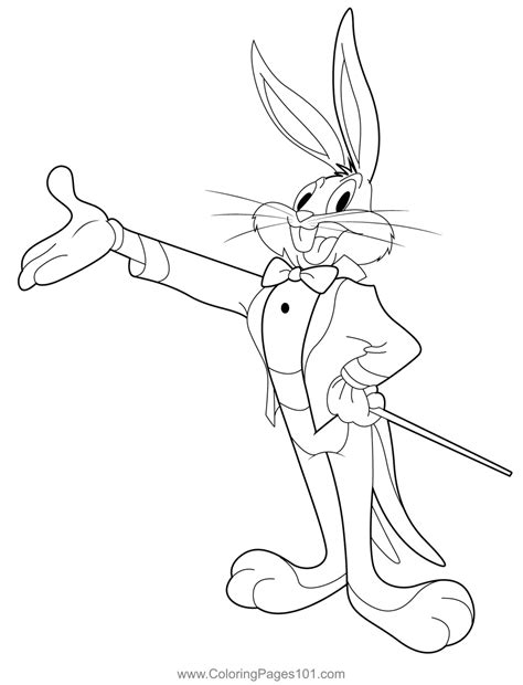 Bugs Bunny Coloring Sheets