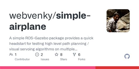 Github Webvenky Simple Airplane A Simple Ros Gazebo Package Provides A Quick Headstart For