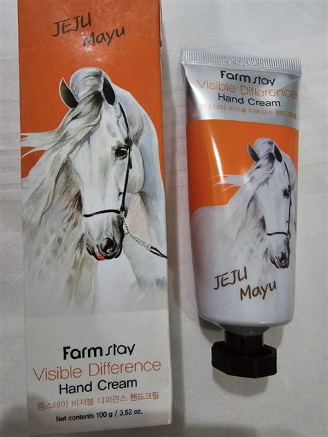 Farmstay Jeju Mayu Hand Cream 100g, Beauty & Personal Care, Bath & Body ...