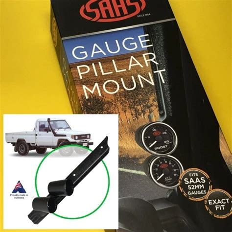 Twin 2and Gauge Pillar Pod For Toyota 75 Series Landcruiser Cab Chassis
