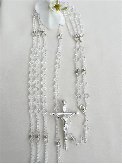 Silver Round Glass Lasso Linda Couture Atelier Bridal Boutique