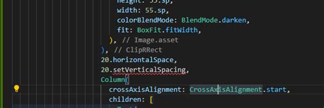Error The Getter Setverticalspacing Isnt Defined For The Type Int