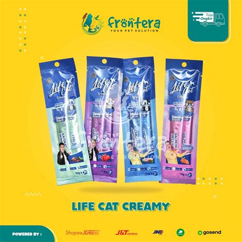 Jual LIFECAT CREAMY 30gr | Lifecat Snack | Lifecat Liquid | Life Cat ...