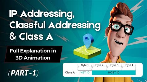 Ip Addressing Class A In 3d Animation Classful Addressing Network