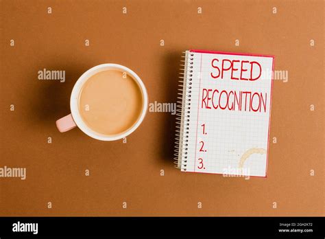 Inspiration Showing Sign Speed Recognition Business Showcase