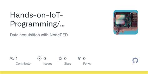 GitHub Hands On IoT Programming Chapter Latest Data Acquisition With NodeRED