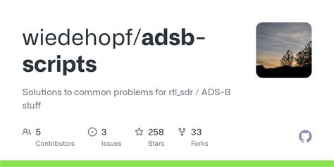 Github Wiedehopf Adsb Scripts Solutions To Common Problems For Rtl Sdr Ads B Stuff
