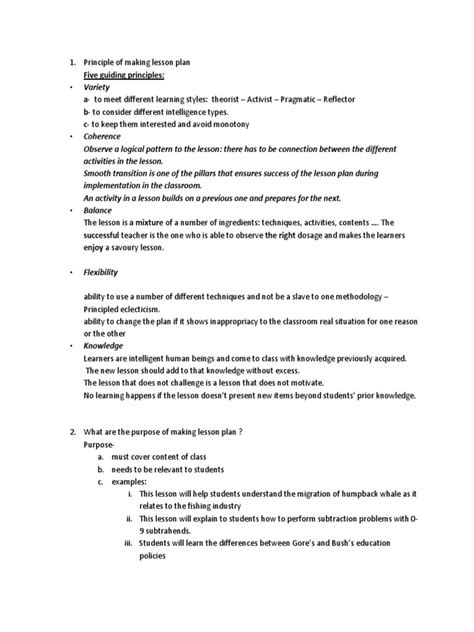 pdf tugas cmd principle of making lesson plan docx dokumen tips