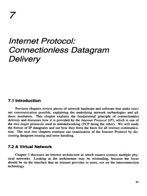 Unit Iii Comer Douglas Internetworking With Tcp Ip Vol 1 Pdf Internet Protocols Computer