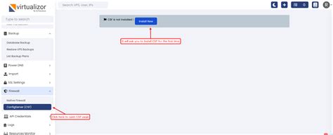 Configserver Csf Virtualizor