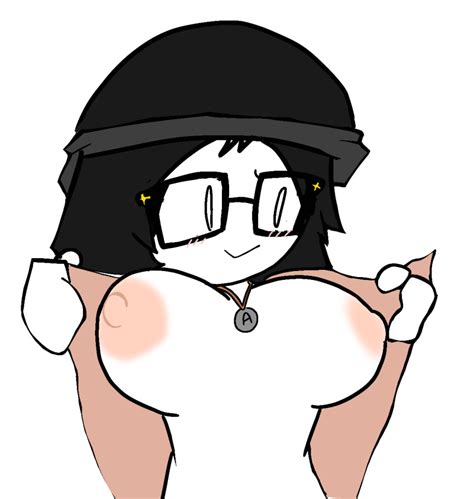 Rule 34 Beanie Black Hair Breasts Female Femjak Flashing Breasts