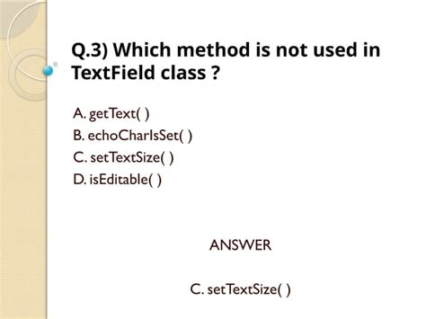 Advance Java Msbte MCQ For Diploma Students PPT