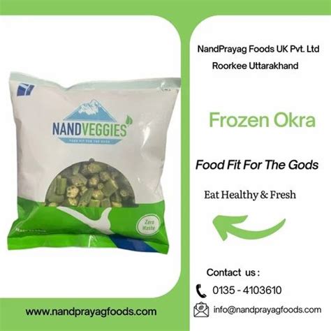 Frozen Okra At ₹ 75 Kg Frozen Lady Finger In Roorkee Id 2855144859373