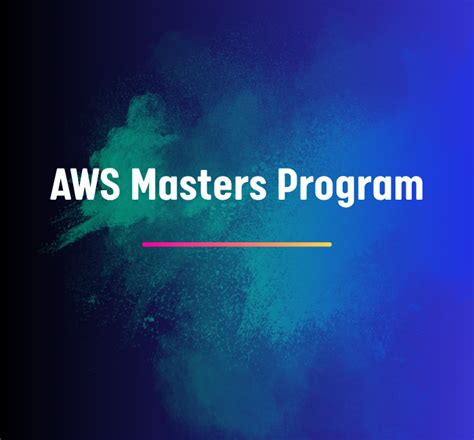 Aws Masters Program
