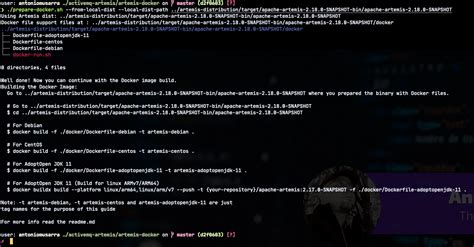 activemq artemis easy docker creation also for arm