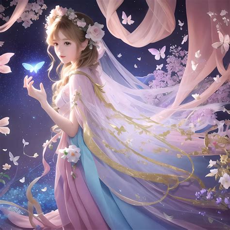 花仙子同款头像 无界ai