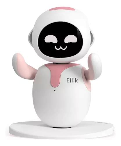 ¡robot Interactivo Eilik Robot Bot Con Inteligencia Y Comida Color Rosa Personaje Rosa