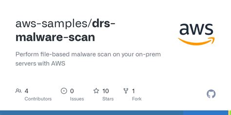 Github Aws Samplesdrs Malware Scan Perform File Based Malware Scan