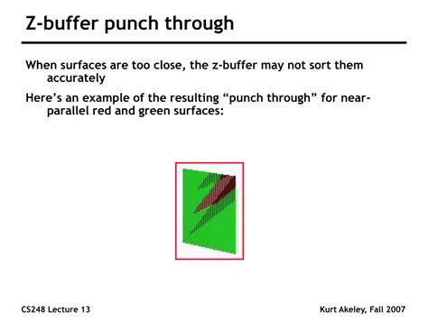 Ppt Z Buffer Powerpoint Presentation Free Download Id342280