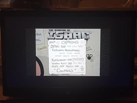need help fixing this in fullscreen flash isaac none of the