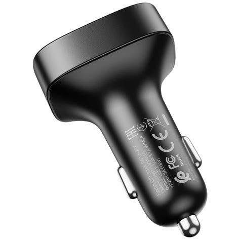 Fm Modulator Bluetooth 1224v 2 X Usb Microsd Pd 18w Hoco