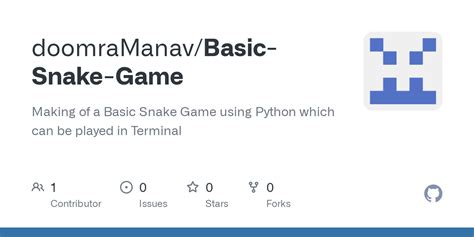 Github Doomramanavbasic Snake Game Making Of A Basic Snake Game