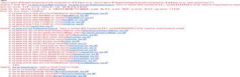 Selenium Webdriver Gecko Driver Gives Error Cannot Run Binary File Stack Overflow