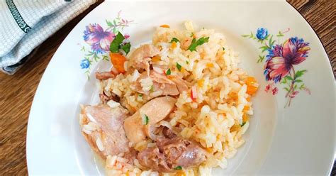 За каквото и да е Летен ориз с пилешко пуешко месо