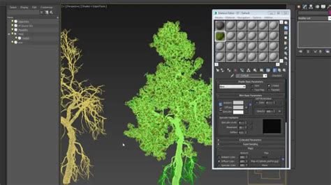 populate tree leaves using particle flow tutorial cgpress