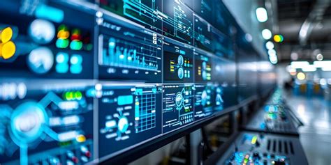 3d Scada Technology For System Supervisory Control And Data Acquisition Concept Industrial
